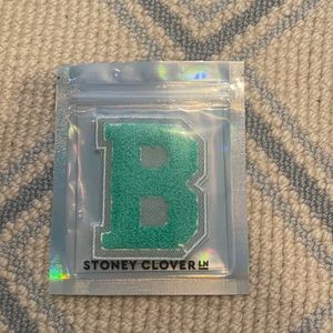 Stoney Clover Lane | Accessories | Nwt Stoney Clover Varsity Letter B ...